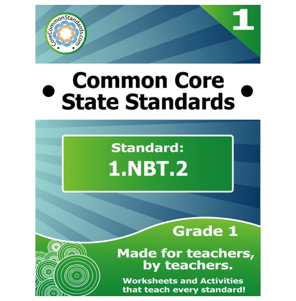 1.NBT.2 First Grade Common Core Lesson by Teach Simple
