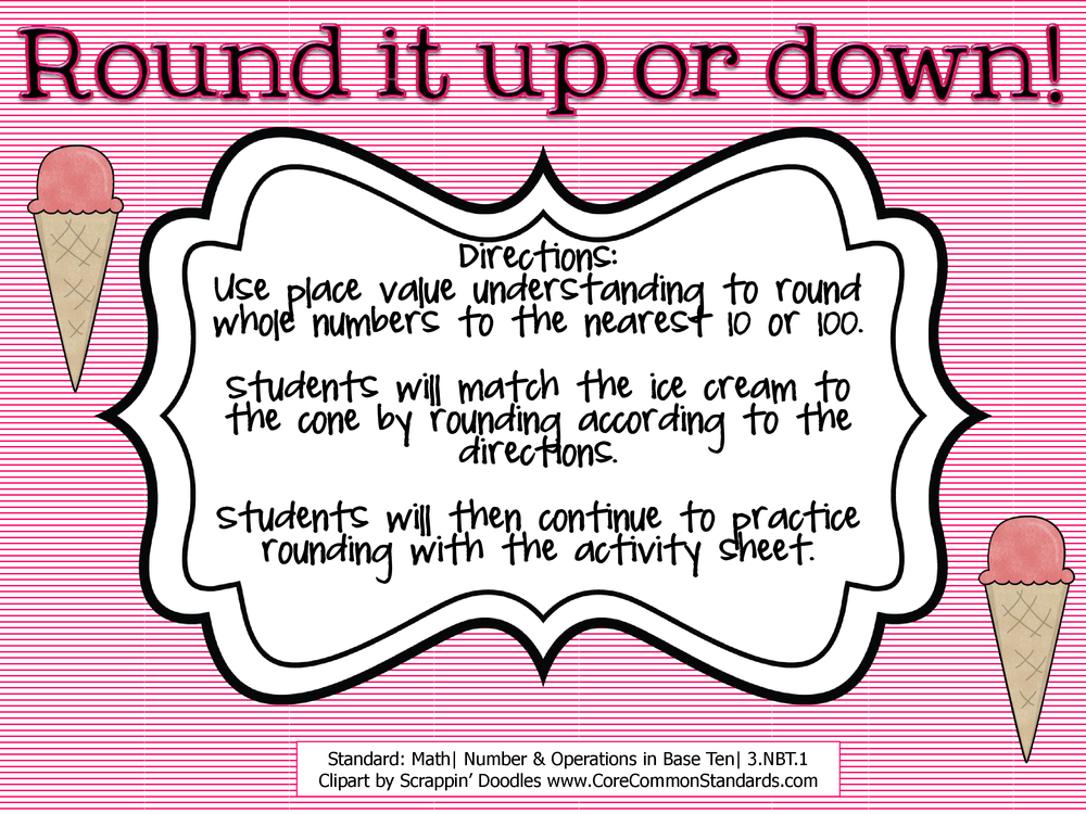 3.NBT.1 Common Core Activity by Teach Simple
