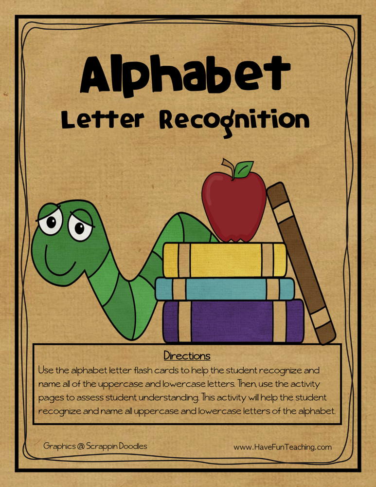 Alphabet Letter Recognition Activity by Teach Simple