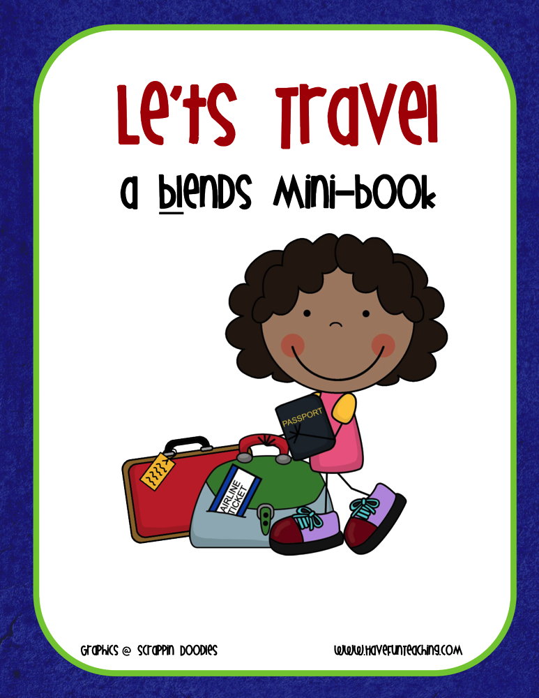 Blends Mini Book Activity by Teach Simple