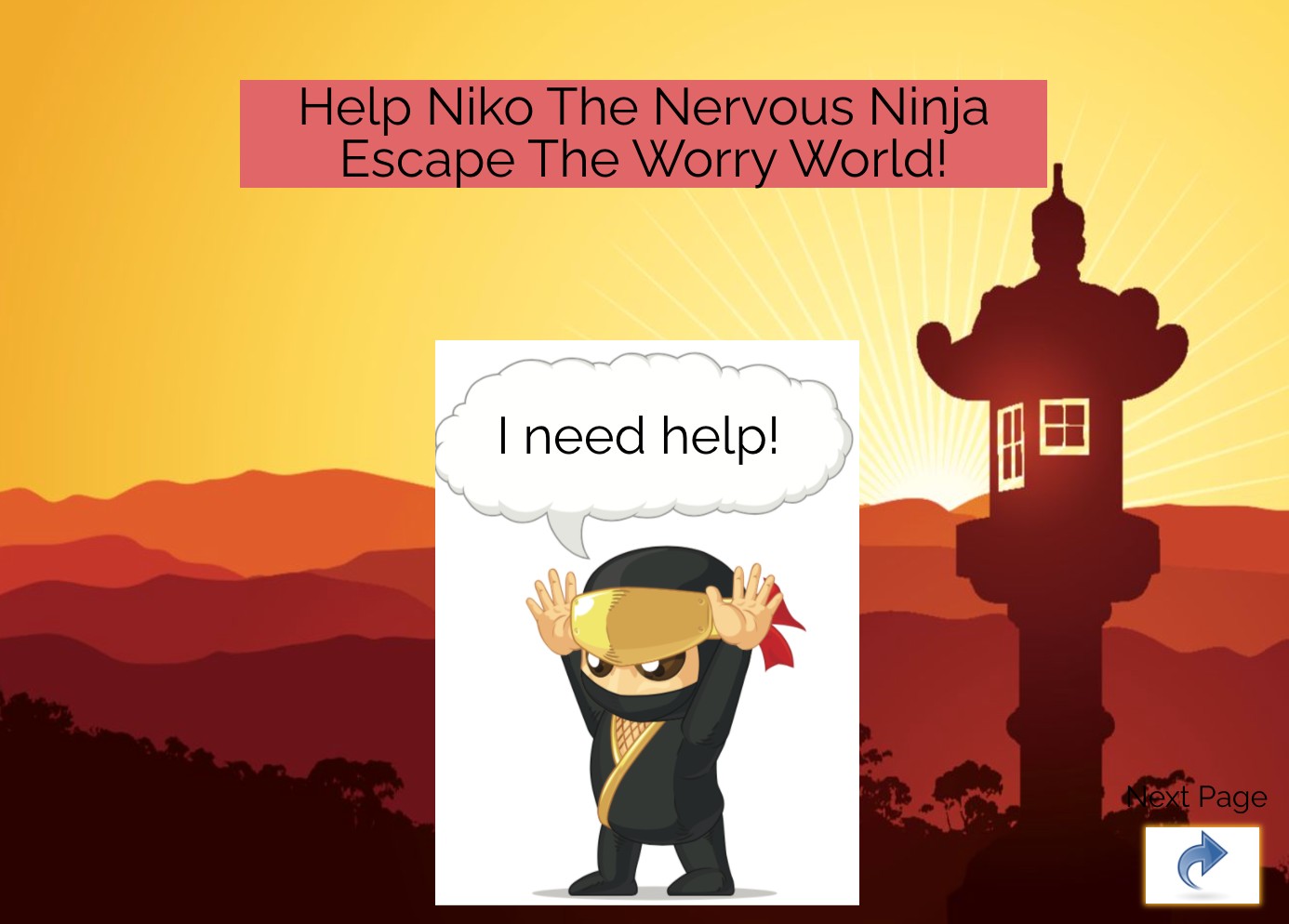 Escape The Worry World-An SEL Boom Card Deck by Teach Simple