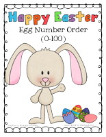 Happy Easter 0-100 Number Order Activity by Teach Simple