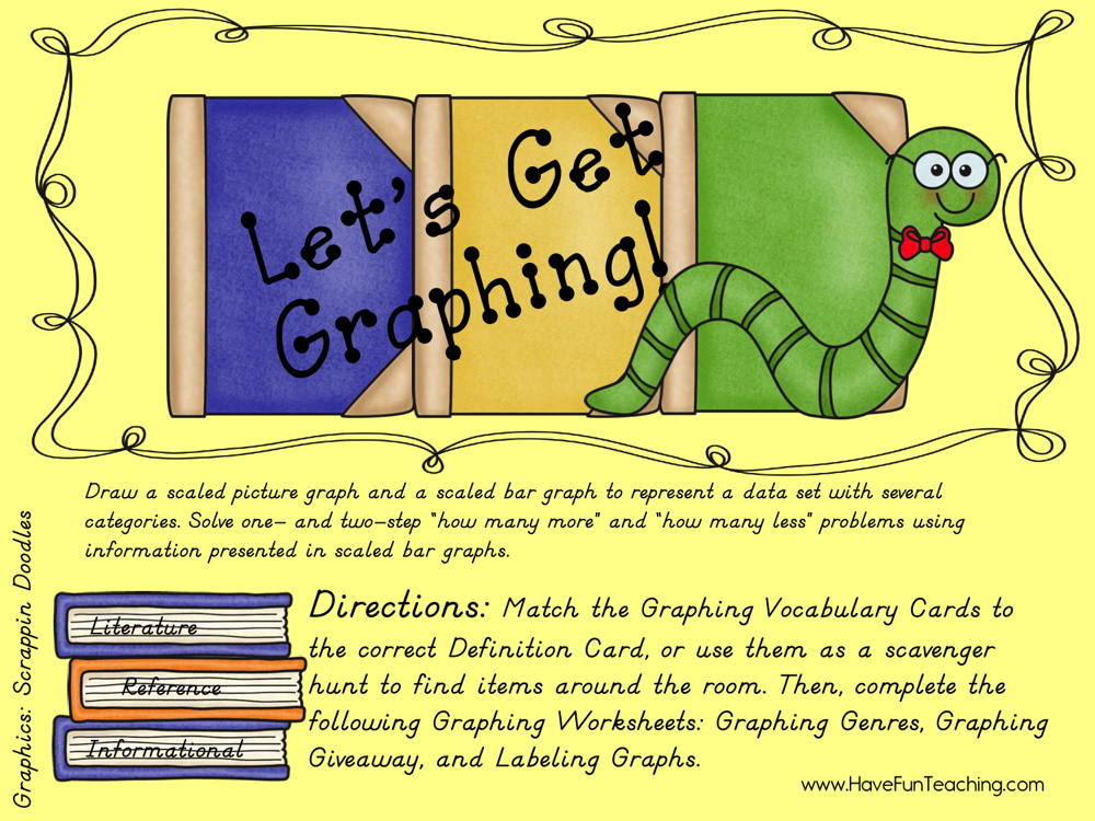 Let's Get Graphing Activity by Teach Simple