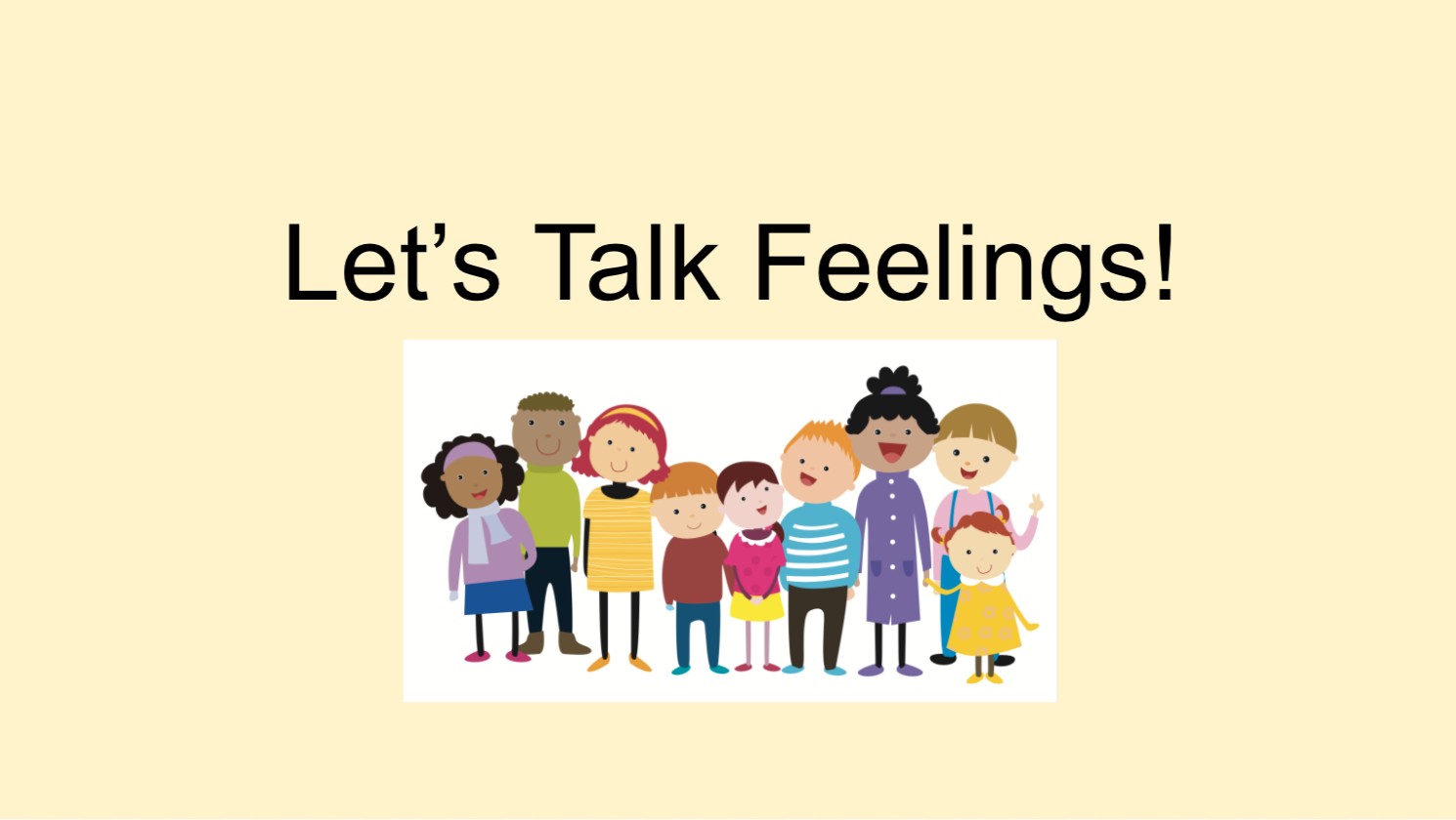Let's Talk Feelings SEL Presentation by Teach Simple