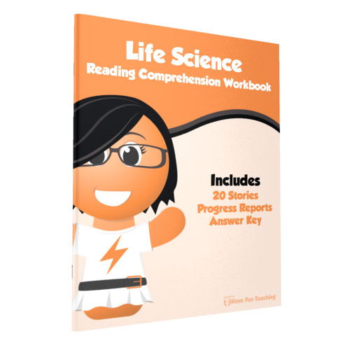 Life Science Reading Comprehension Workbook Download by Teach Simple