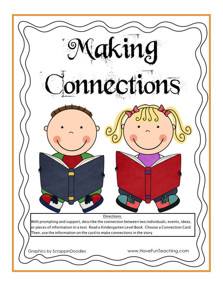 Making Connections Between Stories Activity by Teach Simple
