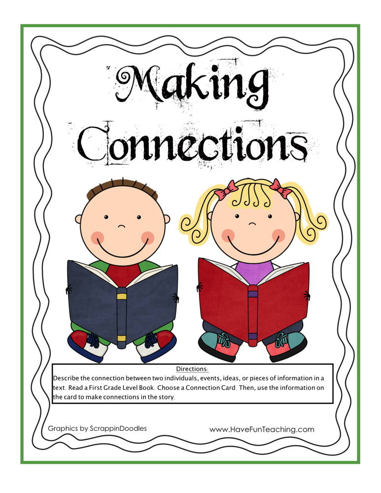 Making Connections in a Story Activity by Teach Simple