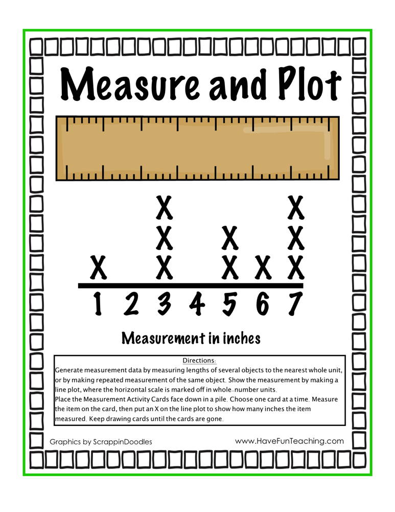 Measure and Plot Data Activity by Teach Simple
