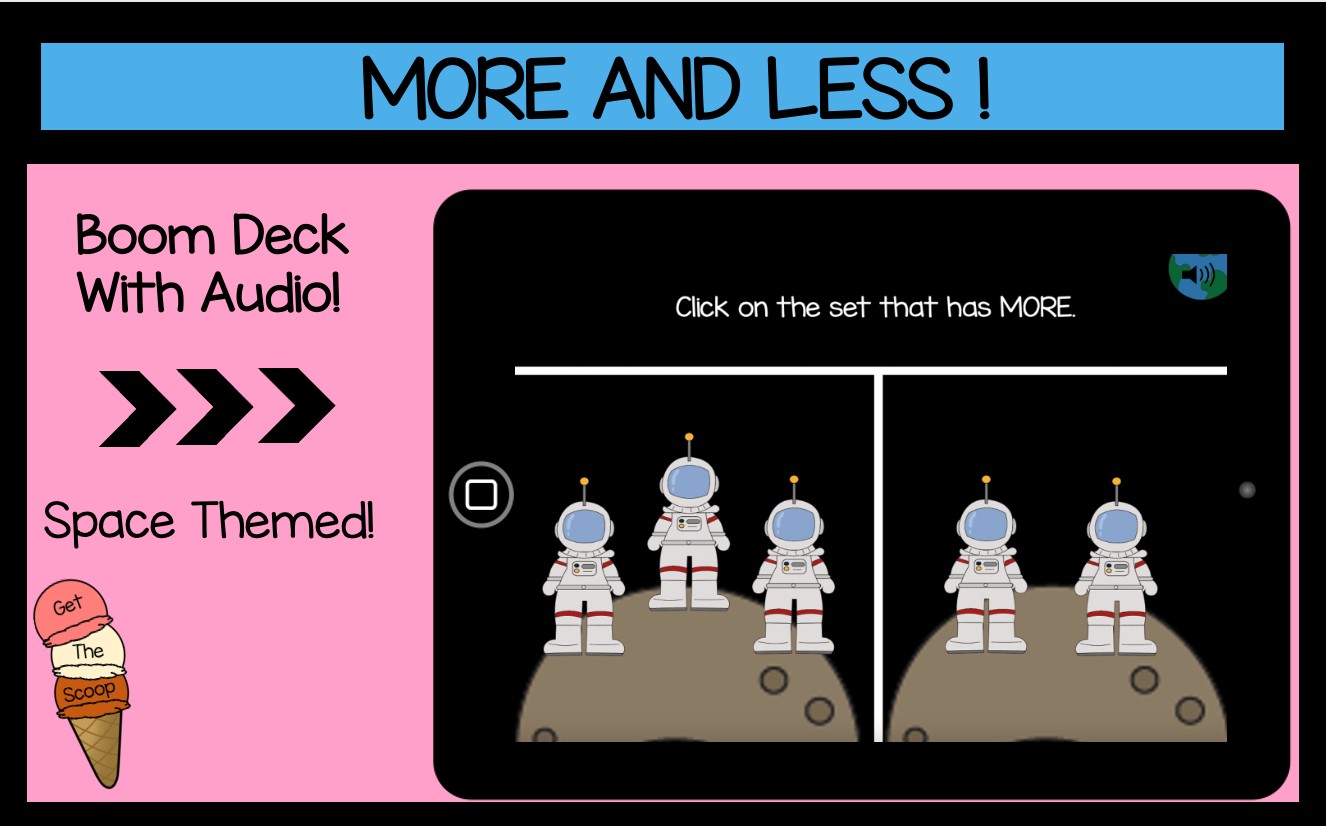 More and Less Practice by Teach Simple