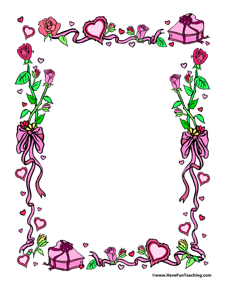 Mother's Day Flowers and Gifts Writing Paper by Teach Simple