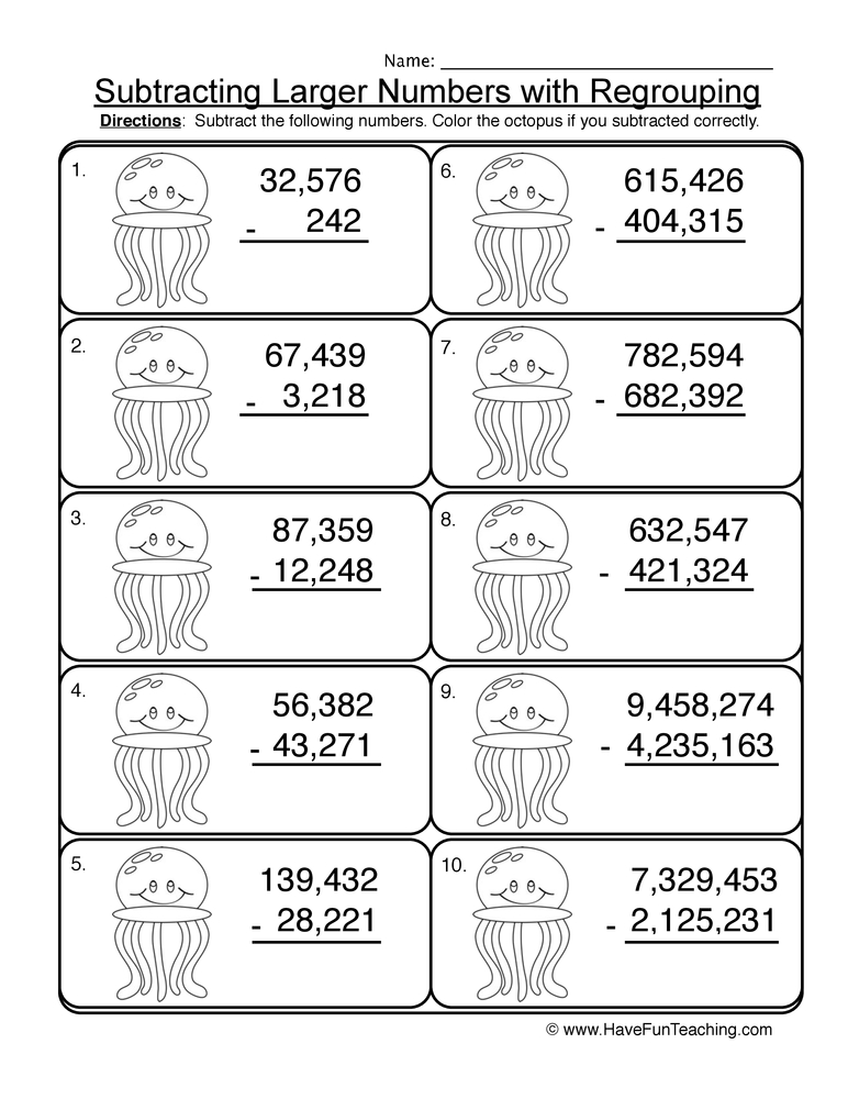 multi-digit-subtracting-no-regrouping-worksheet-by-teach-simple