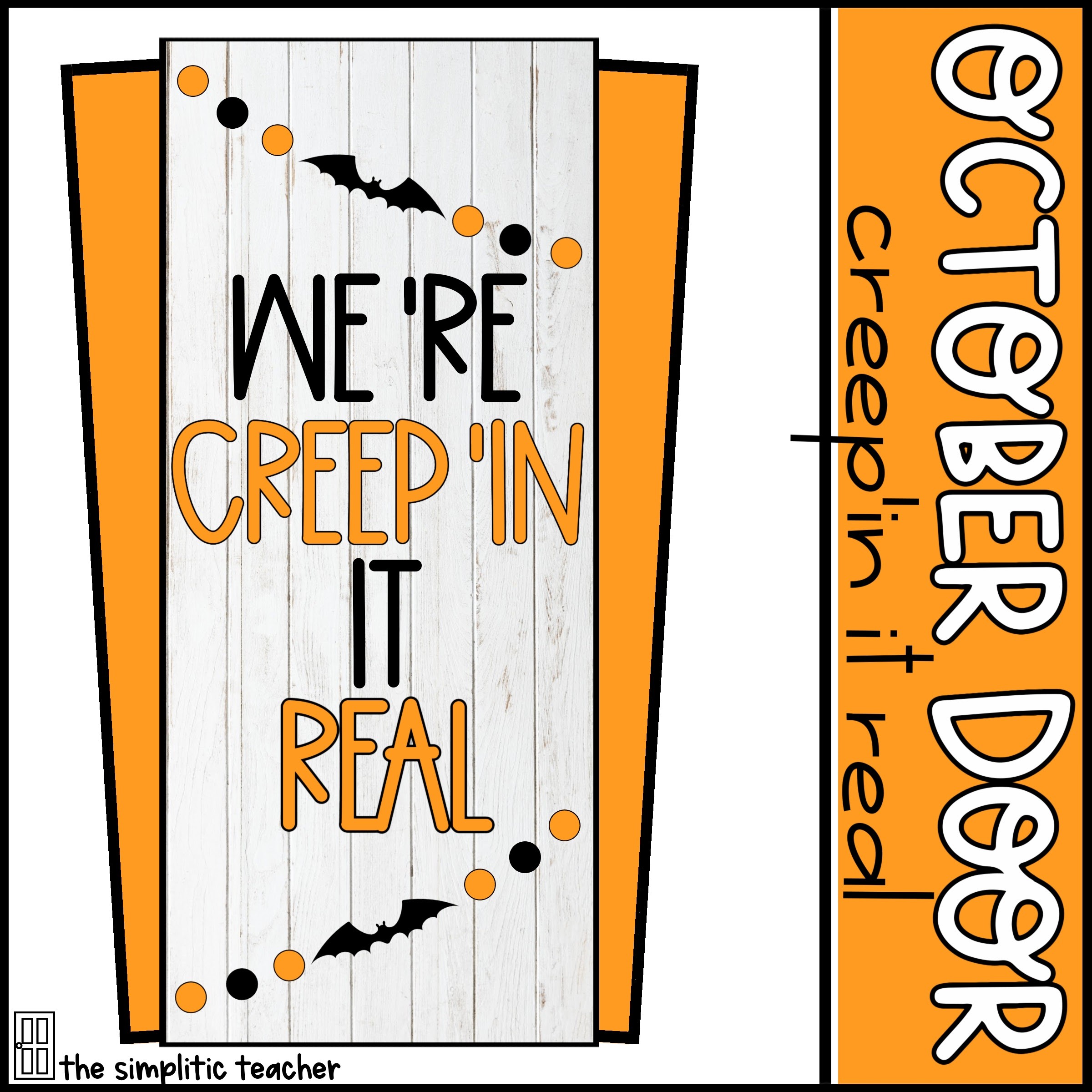 October Door Set: Creep'in It Real by Teach Simple