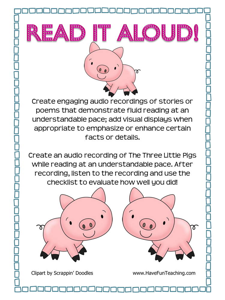 Read It Aloud Activity By Teach Simple Read It Aloud Activity By Teach Simple