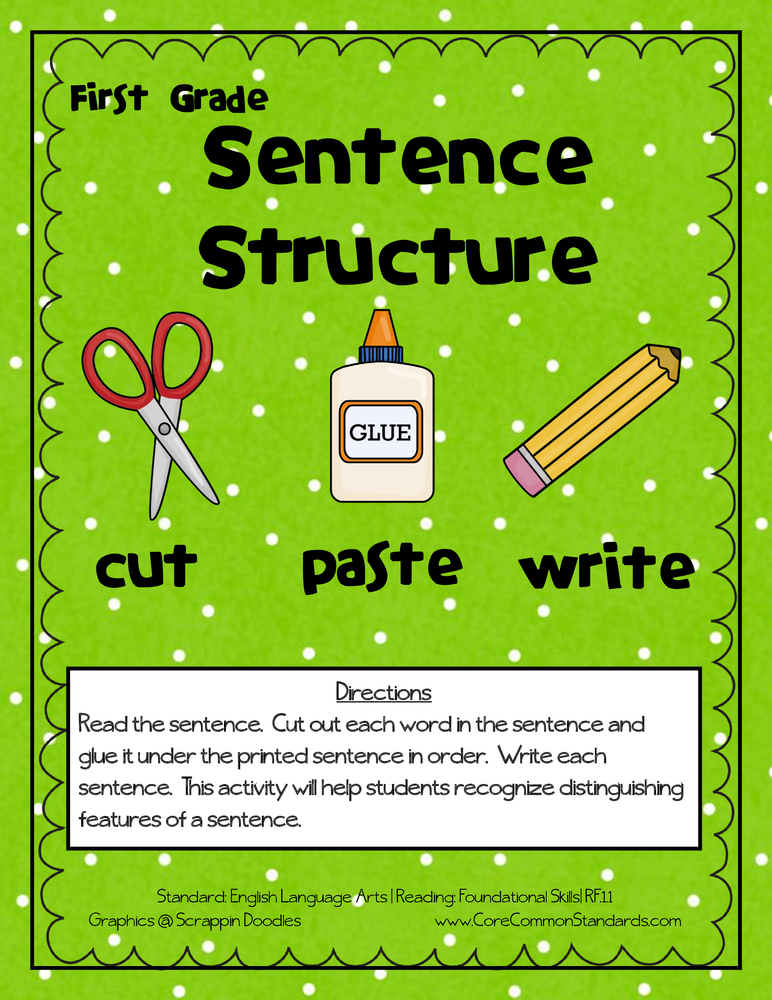 RF.1.1 Common Core Activity by Teach Simple