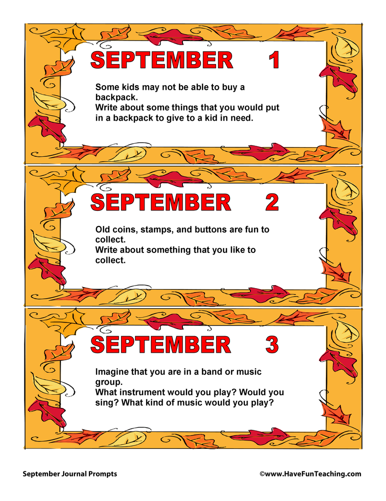 September Daily Journal Prompts By Teach Simple september-daily-journal-prompts-by-teach-simple