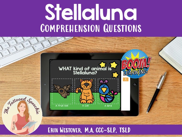 Stellaluna: WH- Questions - BOOM Cards by Teach Simple