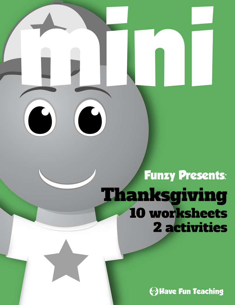 Thanksgiving Mini Pack by Teach Simple