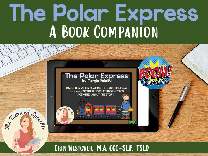 The Polar Express Book Companion - BOOM Cards by Teach Simple