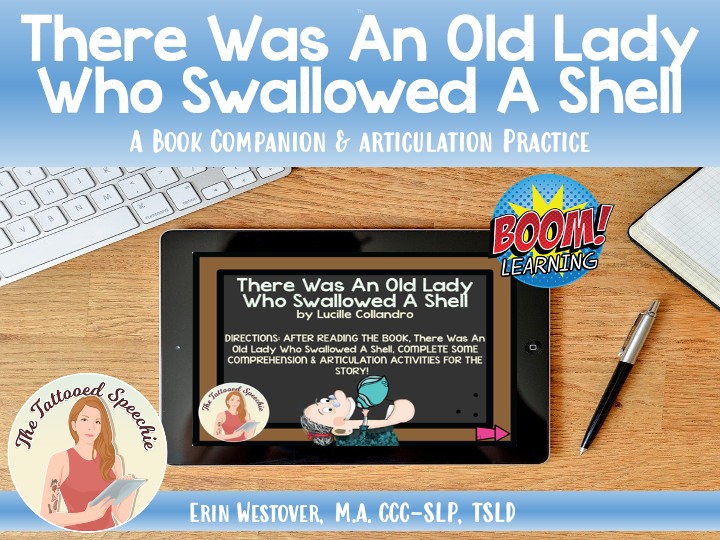 There Was An Old Lady Who Swallowed A Shell Book Companion & Artic ...