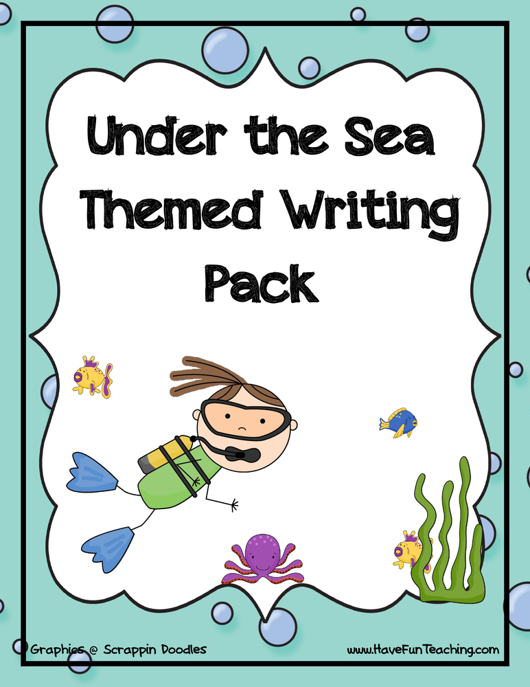 Under the Sea Writing Activity by Teach Simple