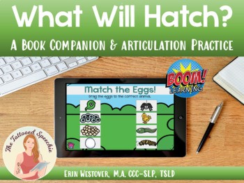 What Will Hatch? Book Companion & Articulation Practice - BOOM Cards by ...